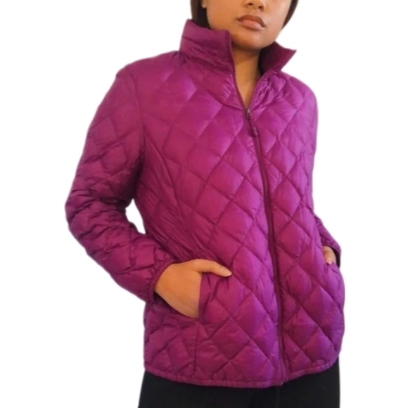 32 Degrees | Jackets & Coats | 32 Degrees Pink Fuschia Quilted ...